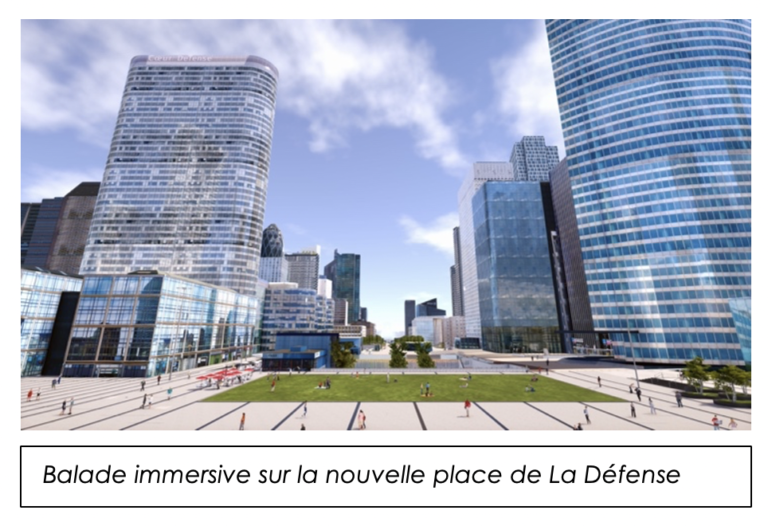 Paris La Défense dévoile une carte interactive pour une immersion en 3D